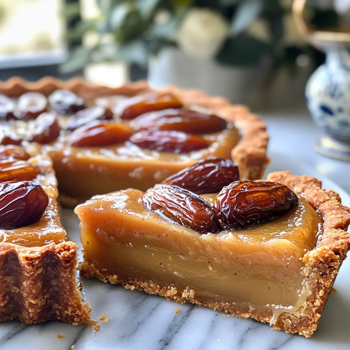 Almond & Medjool Date Tart: Ultimate Guilt-Free Delight