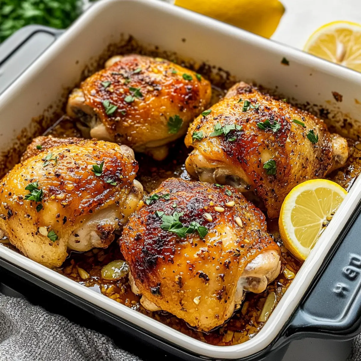 Easy Lemon Pepper Chicken Thighs for Delicious Weeknight Meals