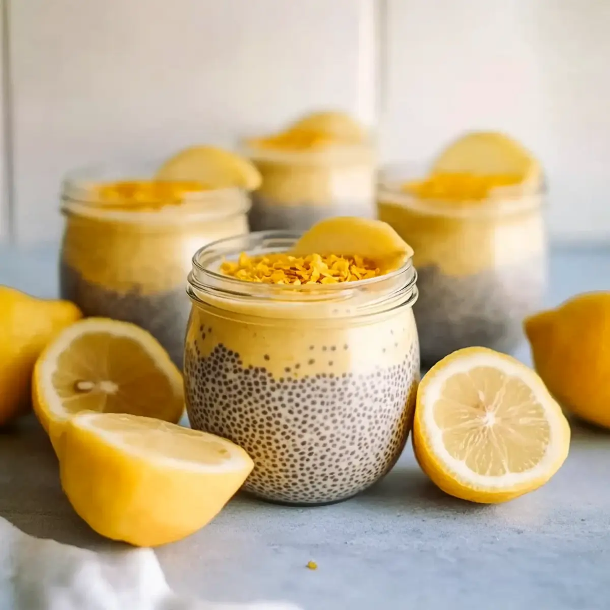 Irresistible Lemon Cream Chia Pudding Recipe